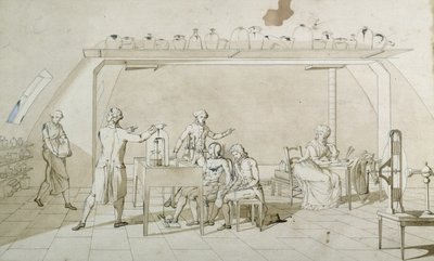 Antoine Lavoisier (1743-94) and his Experiments into Respiration