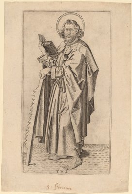 Saint Judas Thaddaeus by Master FVB: Buy fine art print