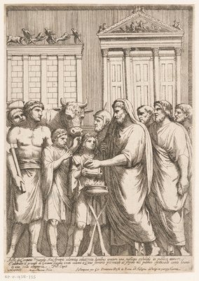 Marcus Aurelius as the highest priest Bas-reliefs on the Arch of ...