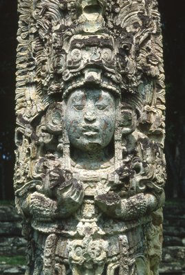 Copan Stela H by Mayan: Highest-quality art reproduction