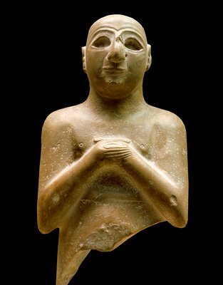 Statue of Lugaldalu (Orant) by Mesopotamian Mesopotamian
