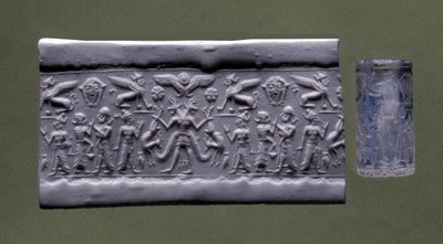 Cylinder Seal, Northern Syria by Mesopotamian Mesopotamian