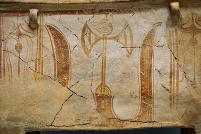 Minoan Chest Larnax Decorated with Horns of Consecration