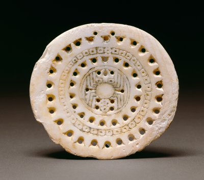 Spider Motif Gorget, Dallas, 1300-1500