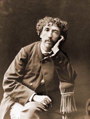 Portrait of Charles Garnier, architect of the Paris Opera 1825-1898 (photo)