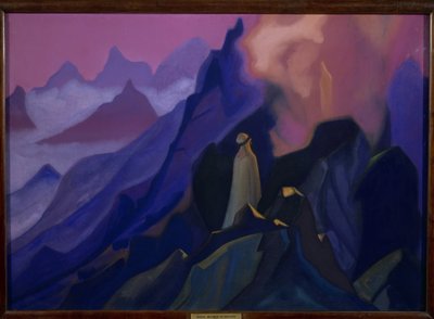 The prophet. Muhammad (570-632) on Mount Hira (Islam, episode of the ...