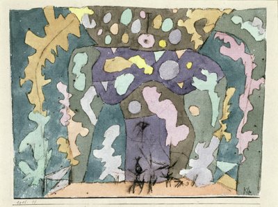 Small stage set by Paul Klee: Buy fine art print