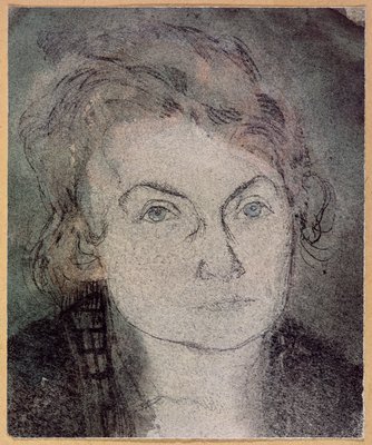 Untitled (Lily Klee-Stumpf) (1876-1946) c.1906 (pencil and watercolor ...