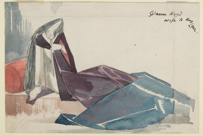 Queen Hygd, Wife to King Lear by Paul Nash: Fine art print