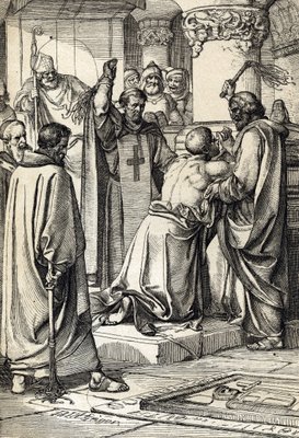 King Henry II of England (1133-1189) implicates in the assassination of ...