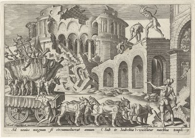 The Chaldeans plunder the temple of Jerusalem The doomsday of the ...