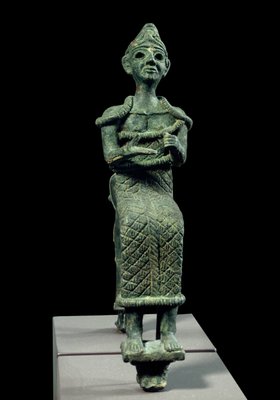 Statuette of a Sitting Goddess by Phoenician
