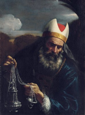 Aaron, High Priest of the Israelites, Holding a Censer