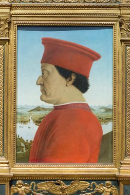 Portrait of the duke of Urbino, Federico da Montefeltro