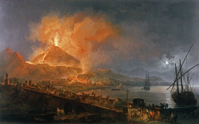 Eruption of Vesuvius in 1771 by Pierre Jacques Volaire