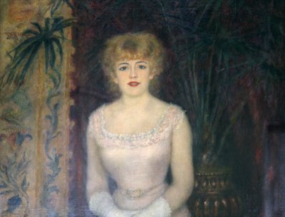 'Portrait of the Actress Jeanne Samary', 1878.