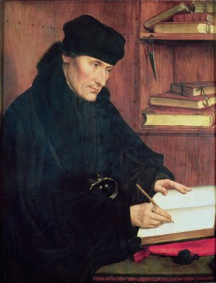 Portrait of Erasmus of Rotterdam (1466-1536)