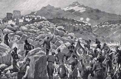 The Cretan Rebellion Against the Turks, illustration from 'Hutchinson's ...