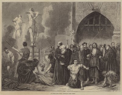 An Auto-da-fe by Tony Robert Fleury: Buy fine art print