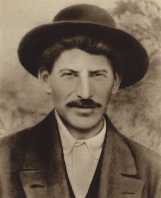 Joseph Stalin during his exile in Siberia, 1915