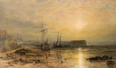 West Wemyss Harbour by Samuel Bough: Buy fine art print