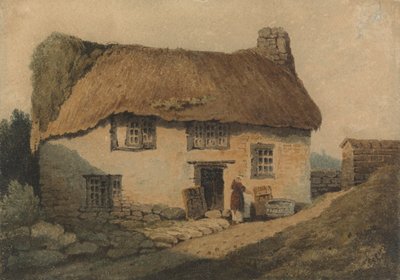 The Thatched Cottage by Samuel Prout: Buy fine art print
