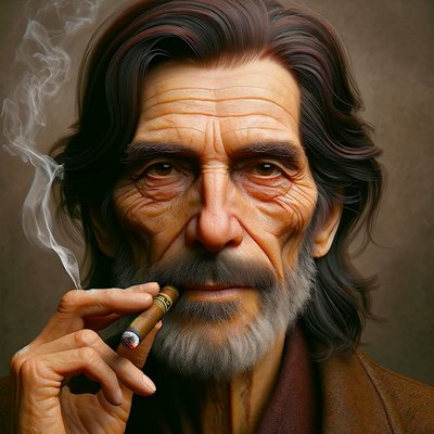 Albert-"AI-formed years of life: portraits of timelessness"