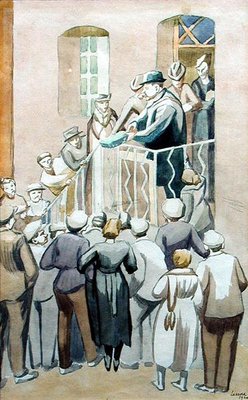 The Gathering by Therese Lessore: Buy fine art print