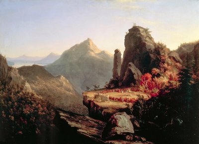 The Last of the Mohicans by Thomas Cole: Fine art print