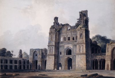 The Atala Mosque, Jaunpur, Uttar Pradesh by Thomas Daniell