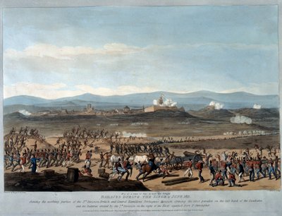 Badajoz During the Siege of June 1811, plate 4 from 'A Series of Views ...