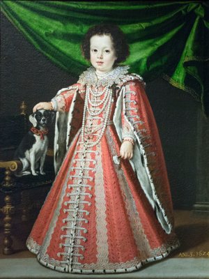 Portrait of Vittoria della Rovere as a child