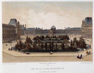 Napoleon III Square and the Tuileries Palace