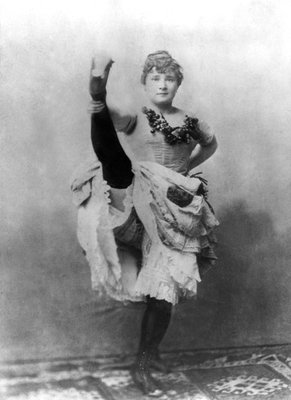 Louise Weber (1870-1929) aka La Goulue, french dancer of French Cancan ...