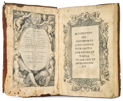 Architecture tens of Marcus Vitruvius, edited by Fra Giovanni Giocondo ...