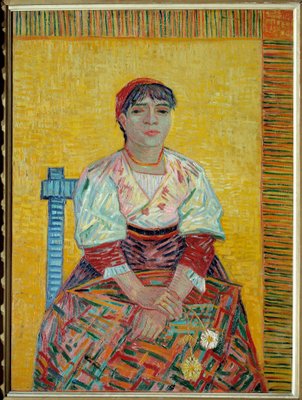 The Italian or Portrait of Agostina Segatori, Patron of a Parisian ...