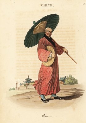 Bonze monk or Fo priest by William (after) Alexander