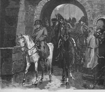 Napoleon Rode Away With A Small Suite Through St. Peters Gate, 1902