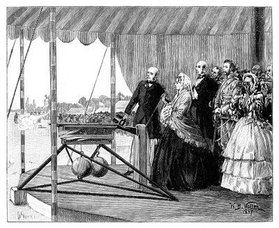 Queen Victoria Firing the First Shot at Wimbledon, July 1860
