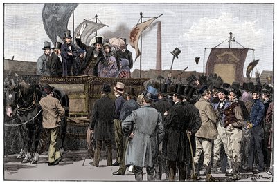 The Chartist Demonstration on Kennington Common