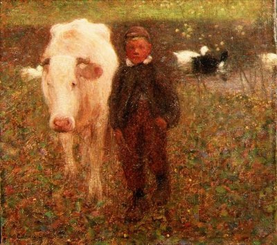 The White Cow by William Edward Stott: Buy fine art print