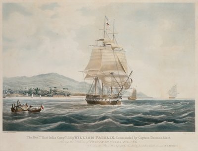 East India Company Ship 'William Fairlie' Commanded by Captain Thomas ...
