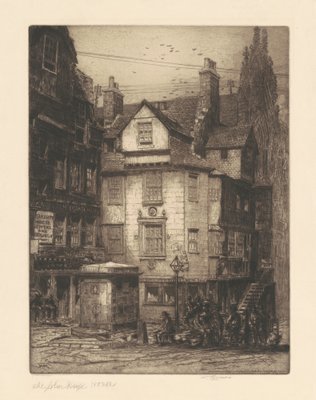 The John Knox House by William Renison: Buy fine art print