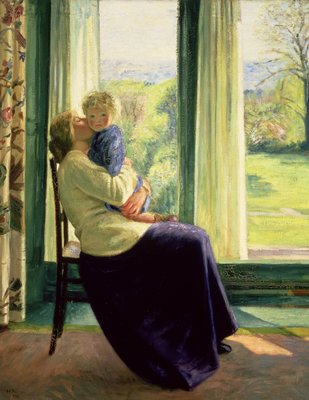 Spring - The Morning Room by William Rothenstein