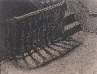 The Staircase by Xavier Mellery: Buy fine art print