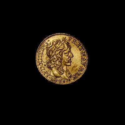 French Coin depicting Louis XIII