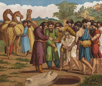 Joseph Sold by His Brethren by after Raphael