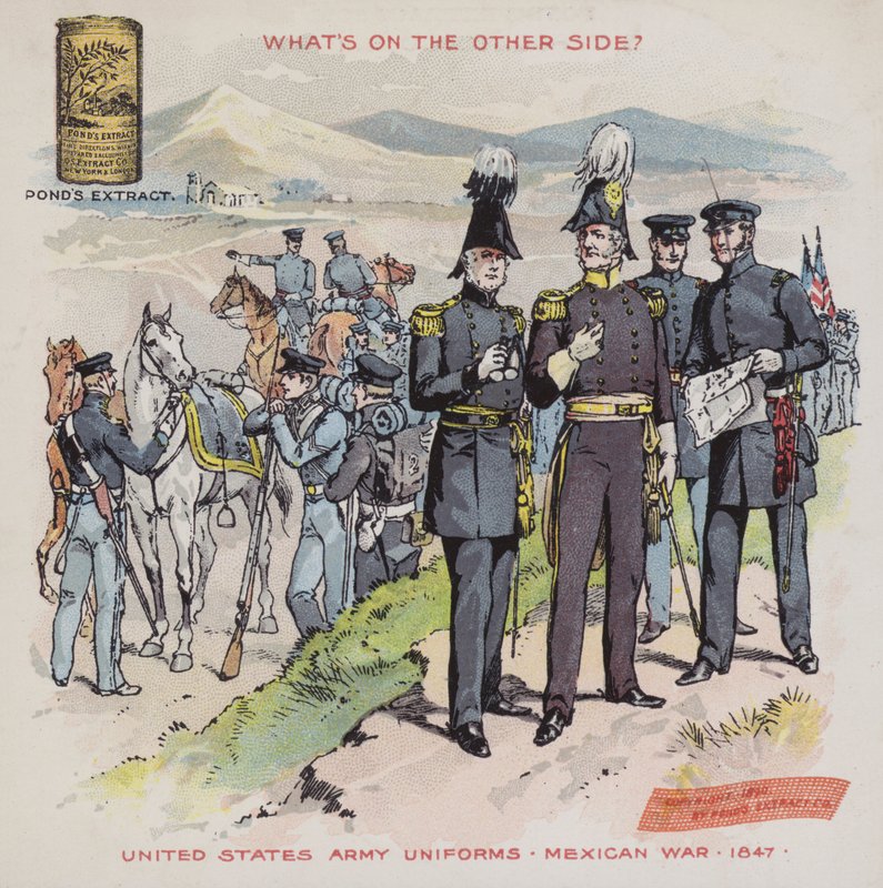 United States Army Uniforms, Mexican War, 1847