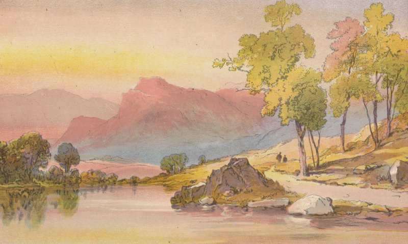 A Spur of Ben Lomond by Aaron Edwin Penley: Fine art print