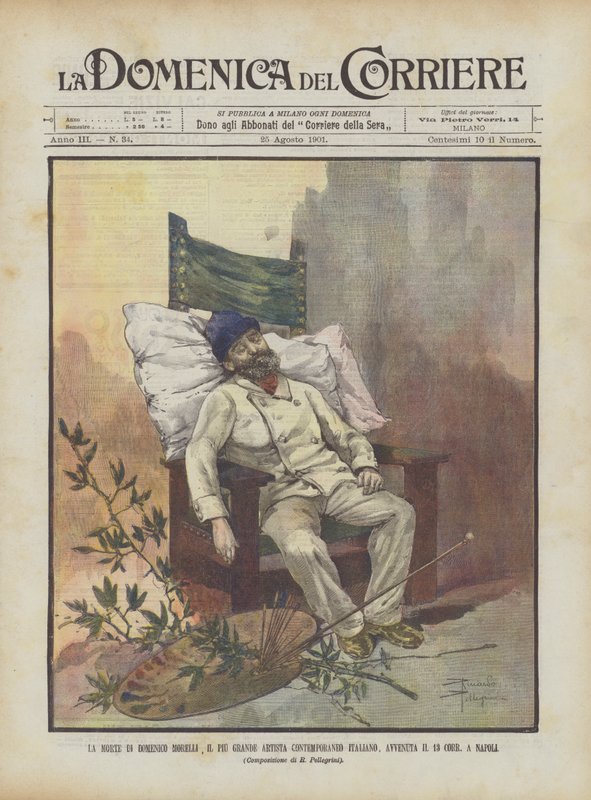 The Death of Domenico Morelli, The Greatest Contemporary Italian Artist ...